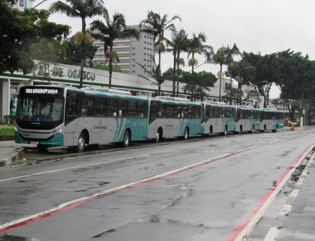 Osasco: novos ônibus da Urubupungá entram em operação